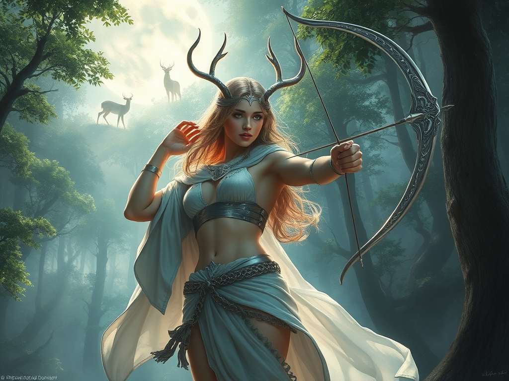 Artemis: The Untamed Goddess Who Defied Olympus – Secrets of the Hunt, Moon, and Eternal ...